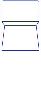 Standard Size Envelopes, Trailing Edge Envelopes | Continental Envelope